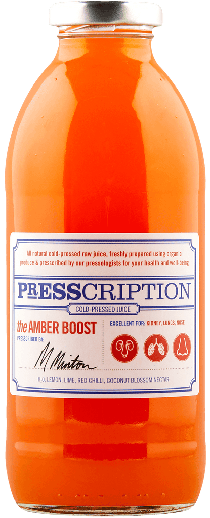 The Amber Boost | Presscription Juices